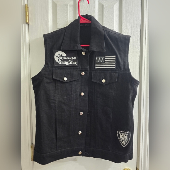 Rock & Roll GangStar | Jackets & Coats | Mens Rocknroll Gangstar Black ...